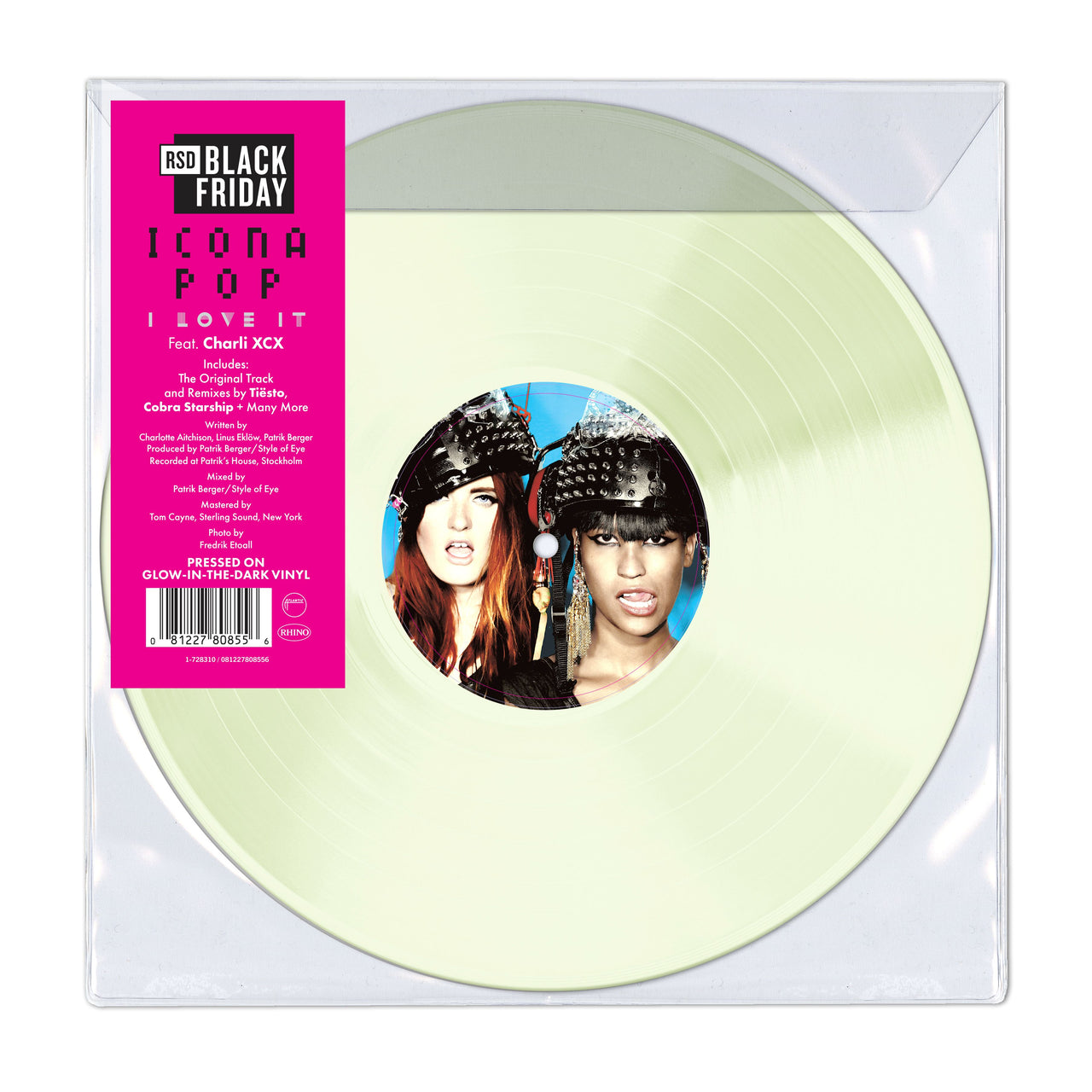 BF25 Icona Pop - I Love it (Feat Charli XCX) - 140g 12" EP Glow In The ...